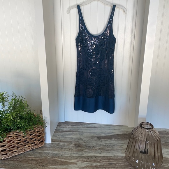 Express | Dresses | Express Ladies Dark Aqua Mini Dress | Poshmark